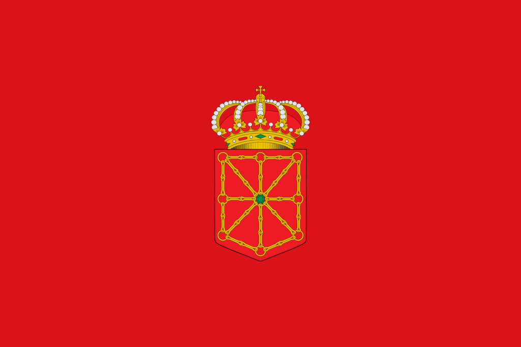 Estandartes y Banderas › Bandera de la Comunidad Foral de Navarra