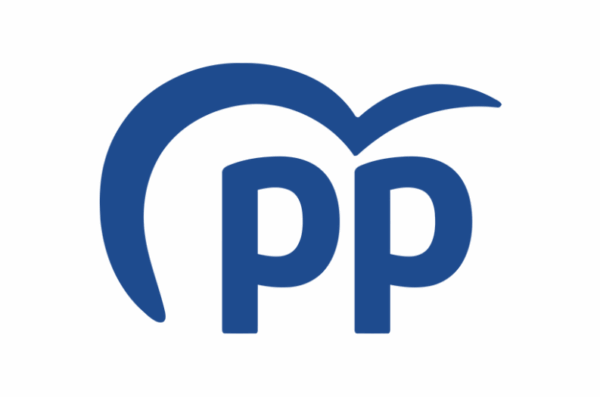 Estandartes y Banderas › Bandera Partido Popular PP